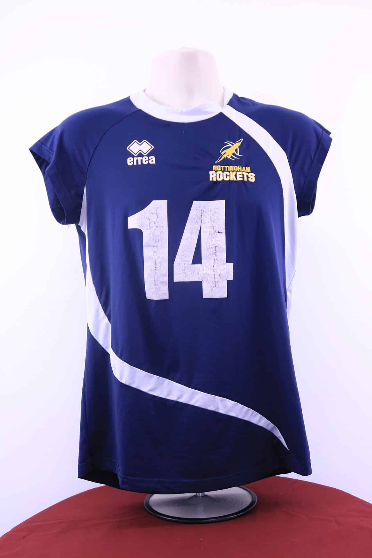 Men's Nottingham Rockets Volleyball Top - kitround