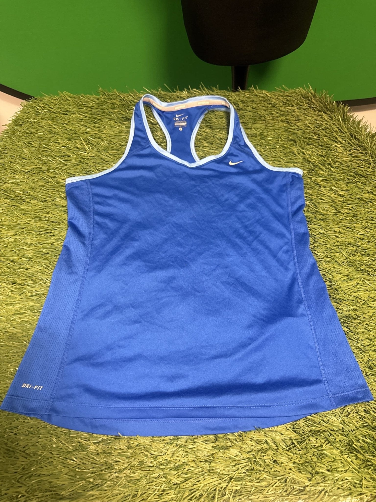 Nike Dri-FIT Blue Athletic Vest - kitround