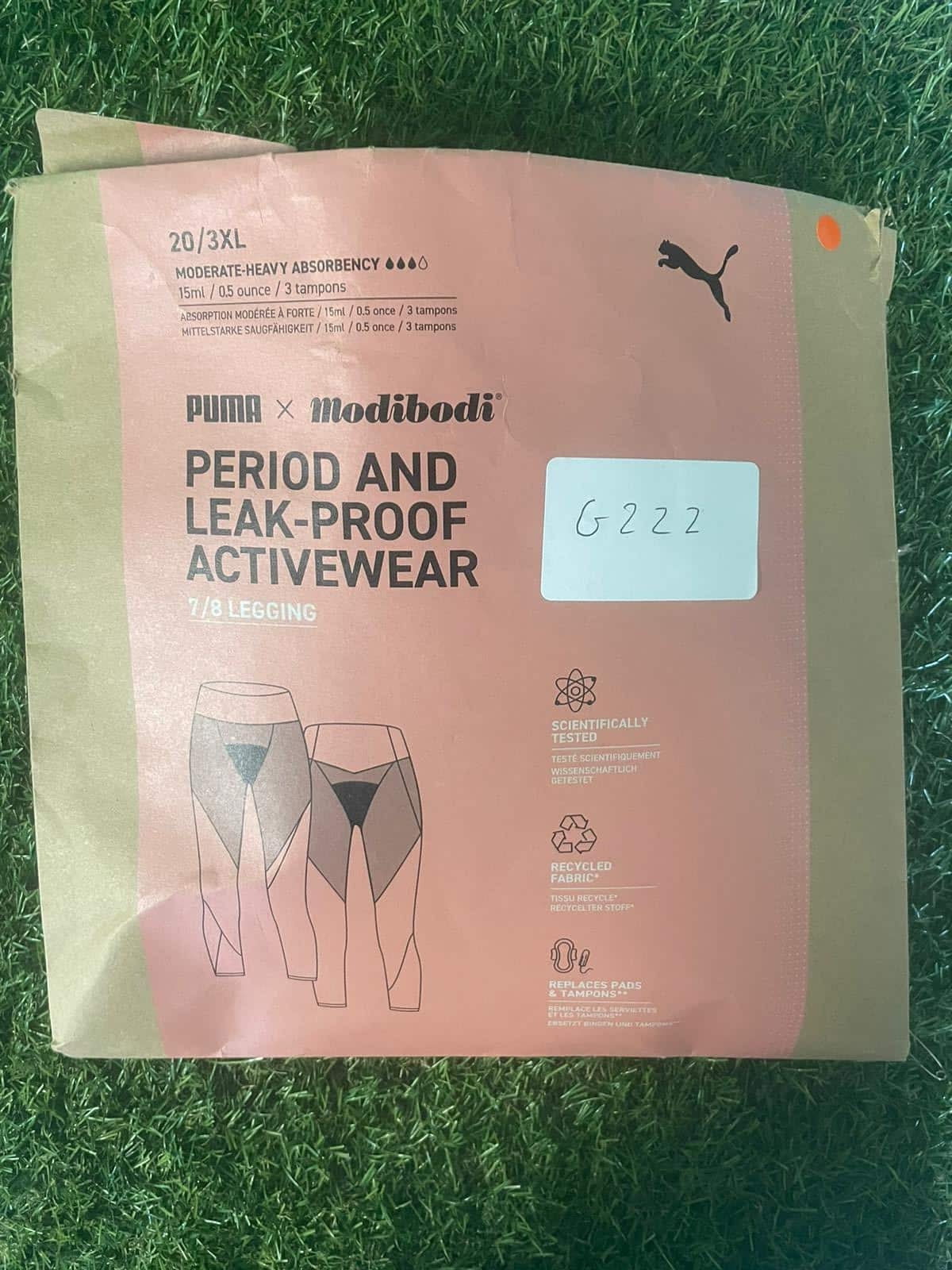 Puma X Modibodi Period & Leak-Proof Underwear - 7/8 Leggings - kitround