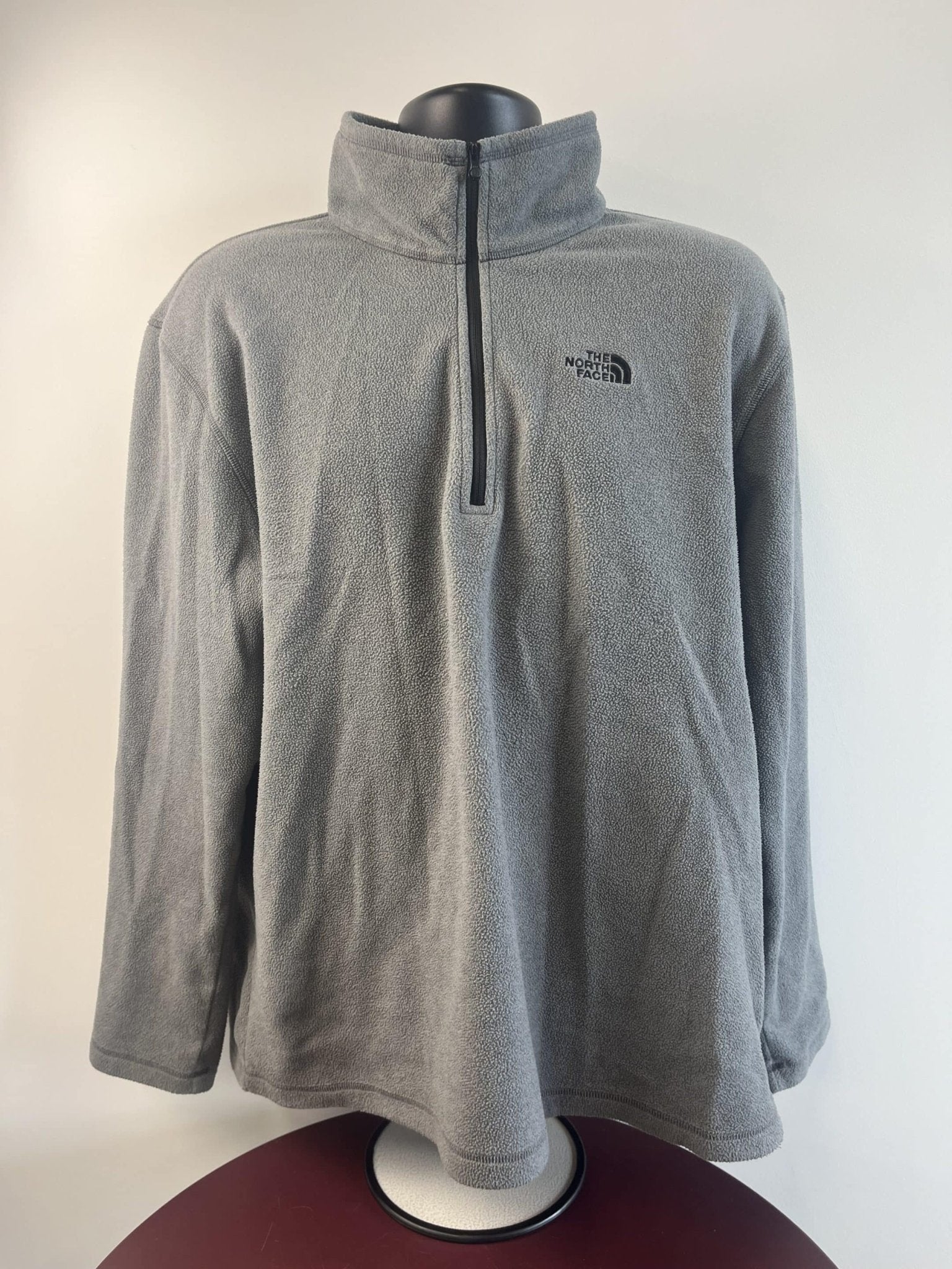 The North Face Grey Fleece Jacket - kitround